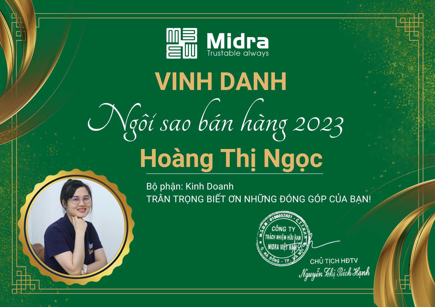 Midra tổng kết năm 2023 - Midra Việt Nam