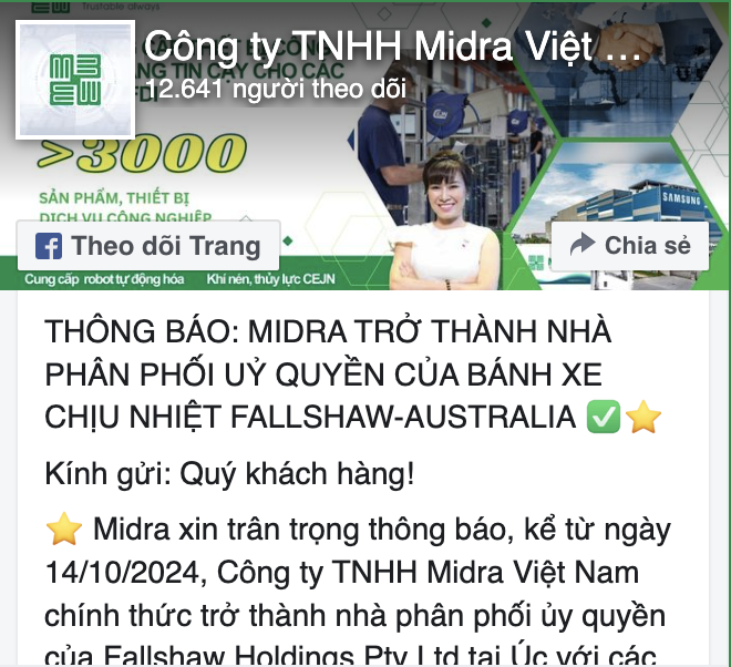 Bộ máy Midra Global - Midra Việt Nam